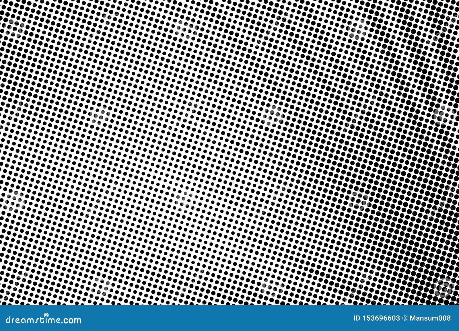 Black and White Dotted Pattern Background Stock Illustration ...