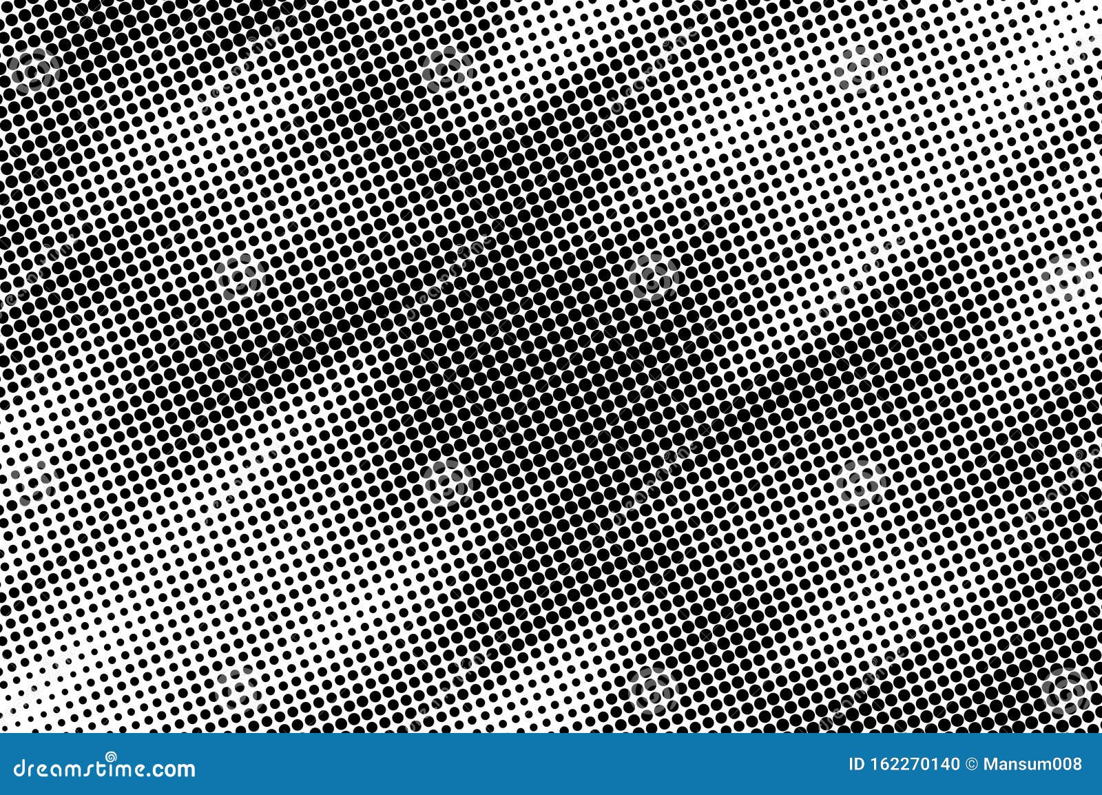 Black and White Dotted Pattern Background Stock Illustration ...