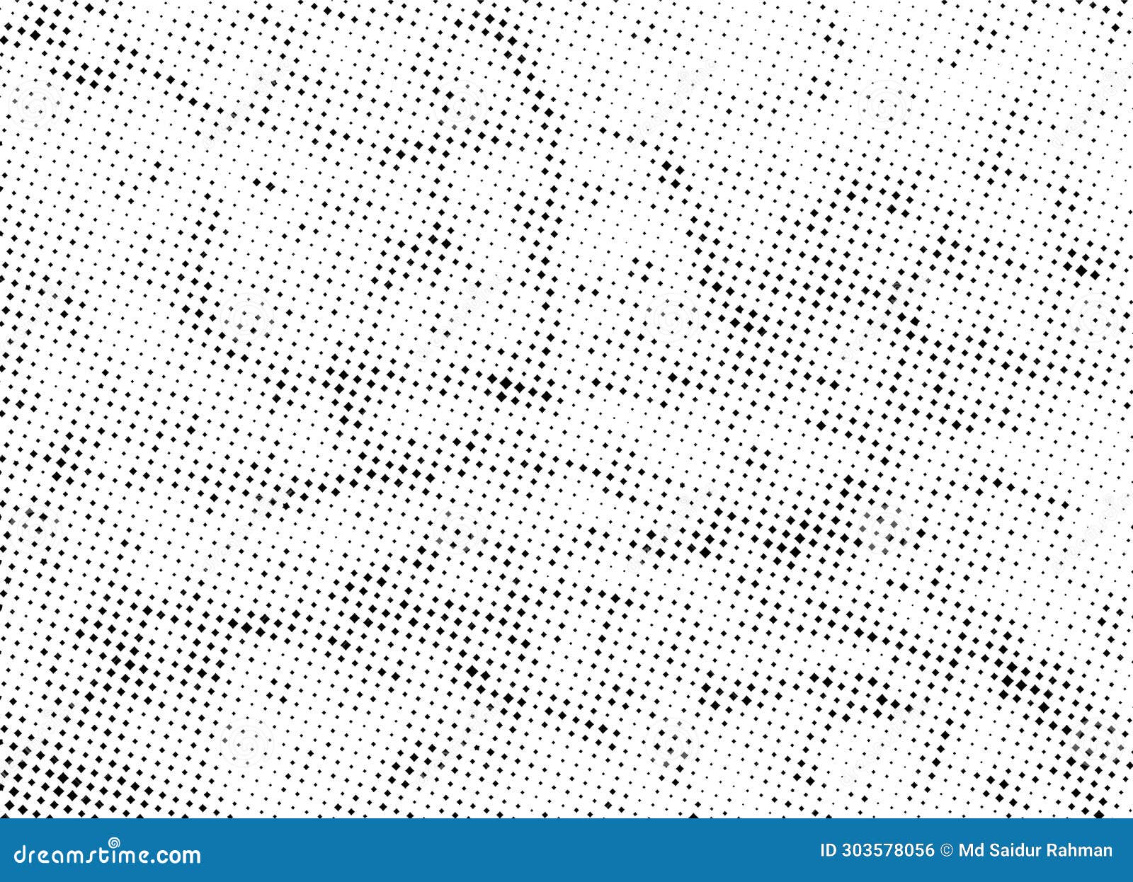 Halftone Dot Pattern Background Vector, A Black And White Drawing ...