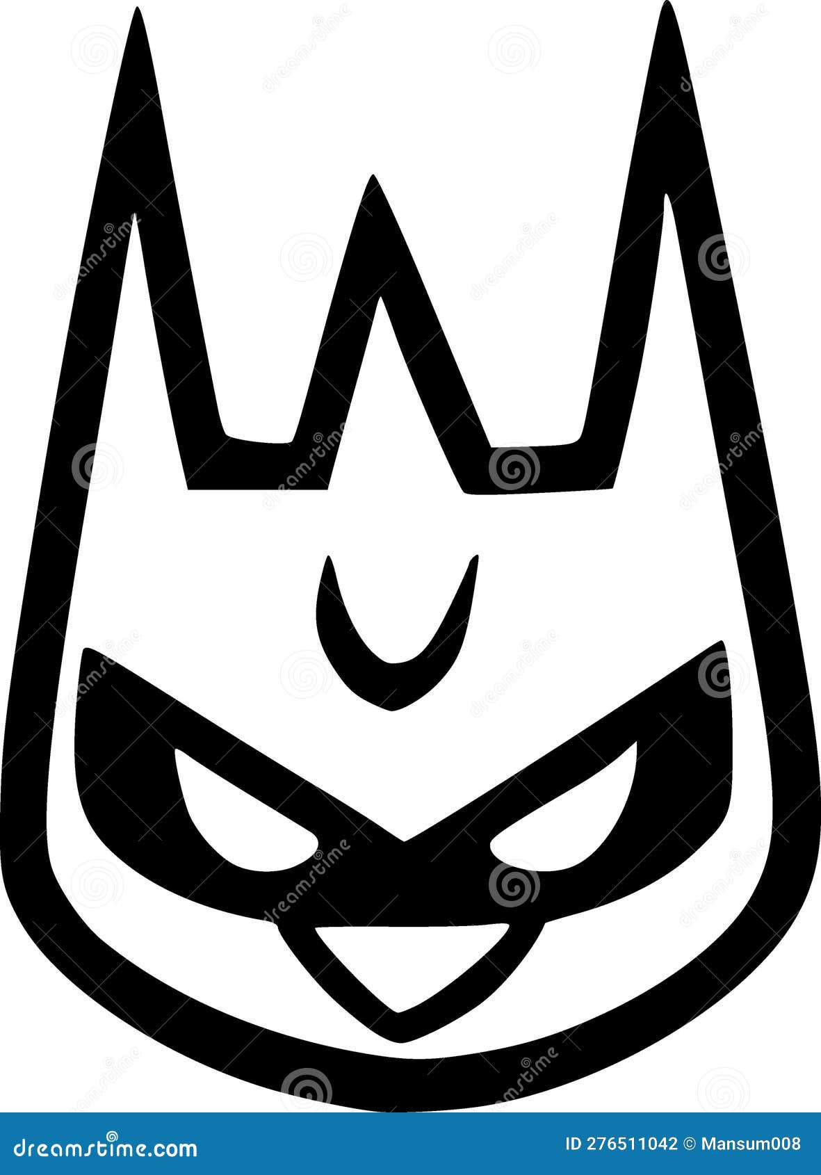 Evil Head Goat Illustrations | CartoonDealer.com #150695781