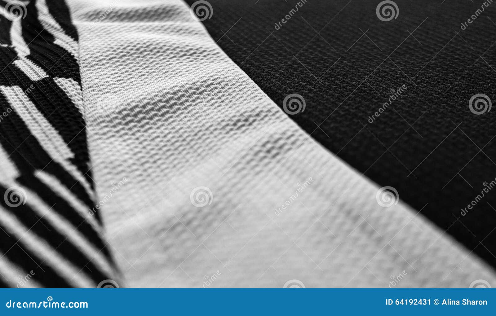 Black and White Fabric Textures Stock Image - Image of bright, three ...