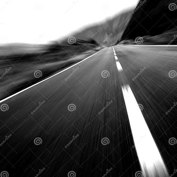 Black & White Fast Speed !! Stock Image - Image of mountains, growth ...