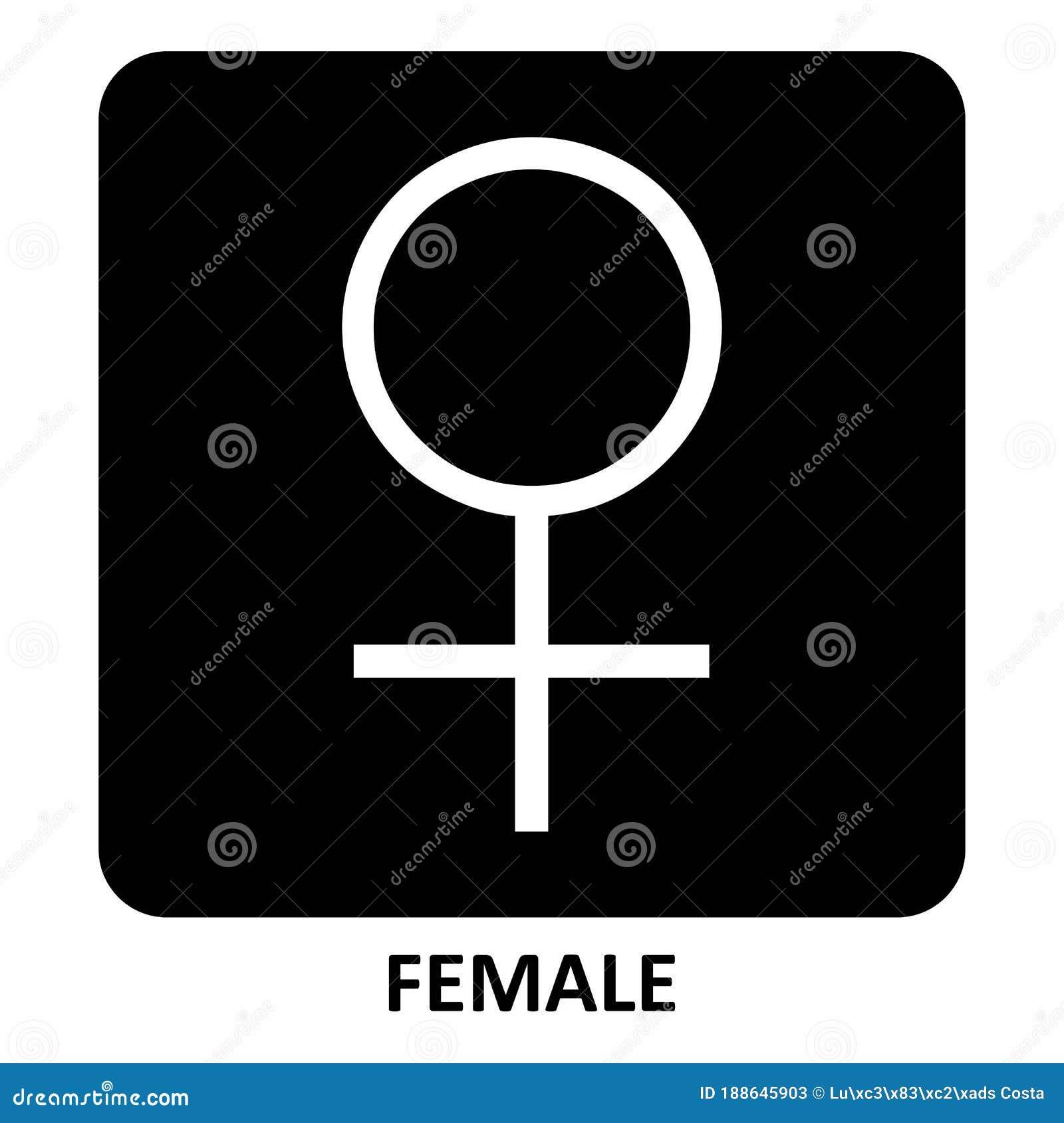 Female sign illustration stock illustration. Illustration of mother ...