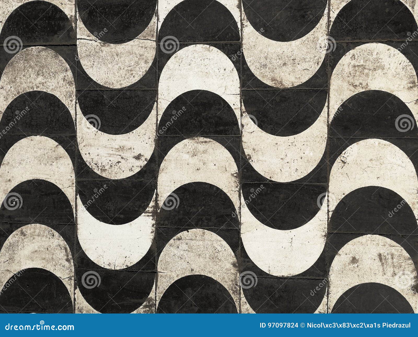 Black and White Floor Tiles Stock Photo - Image of texture, tiles: 97097824