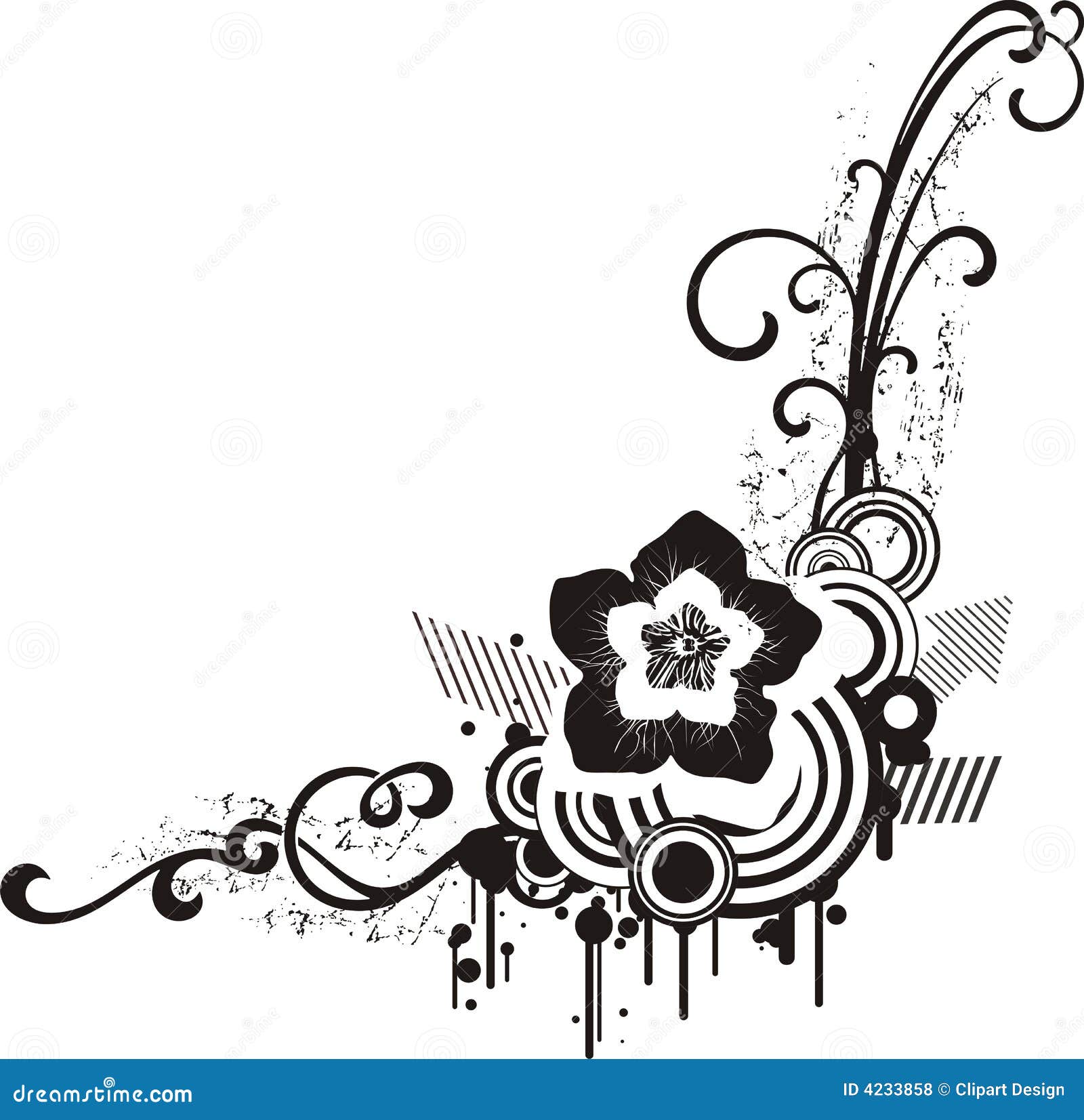 Red Speck On Black Background Seamless Pattern Cartoon Vector ...