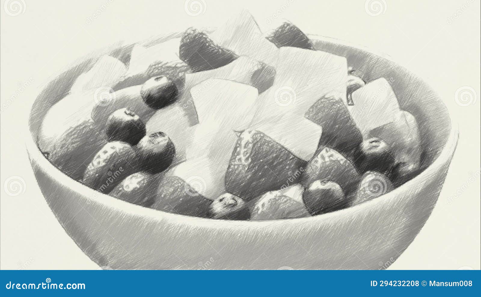 Black and White of Fruit Salad Stock Footage - Video of wallpaper ...