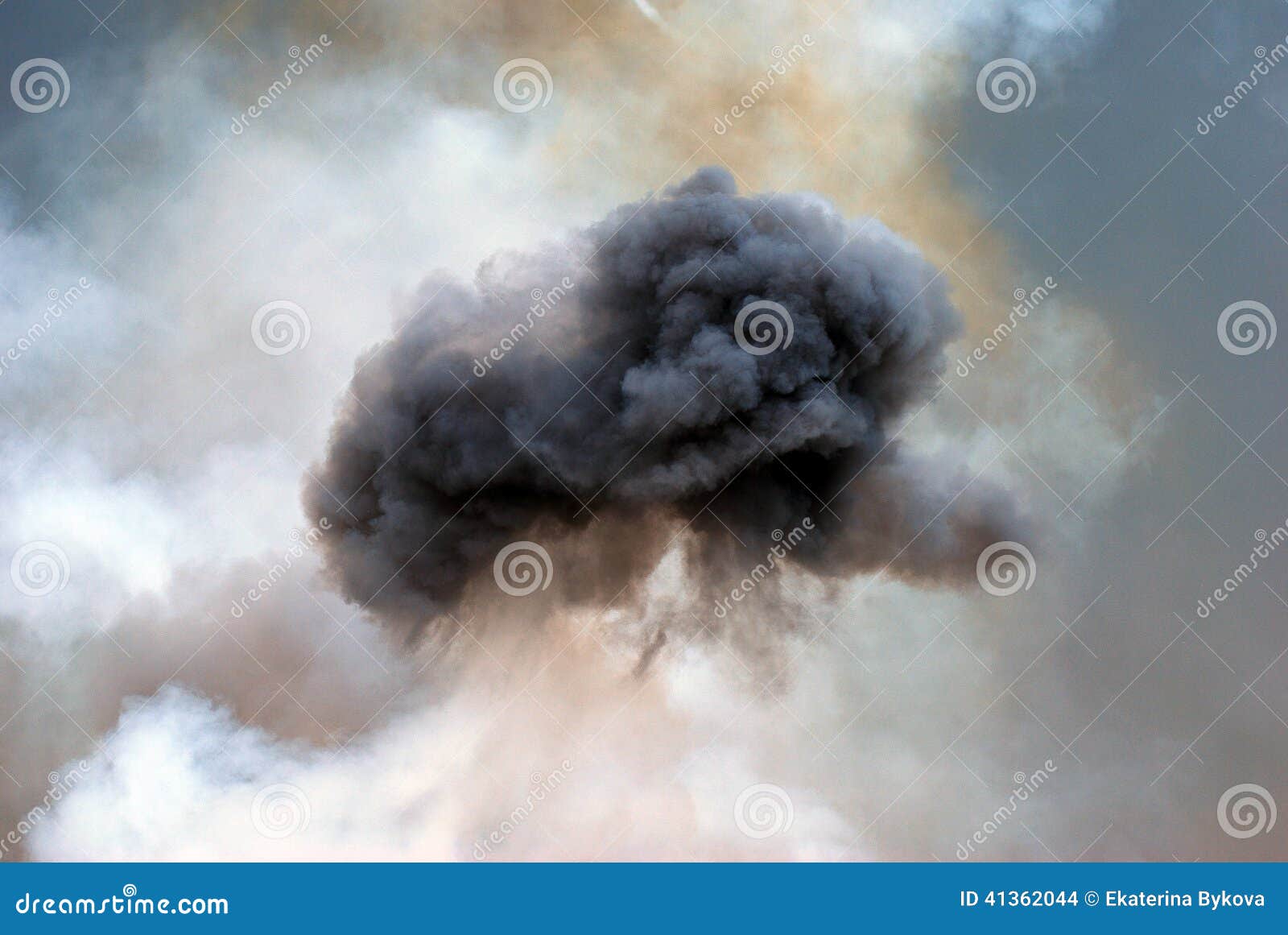 Black and white fume. stock photo. Image of fire, nature - 41362044