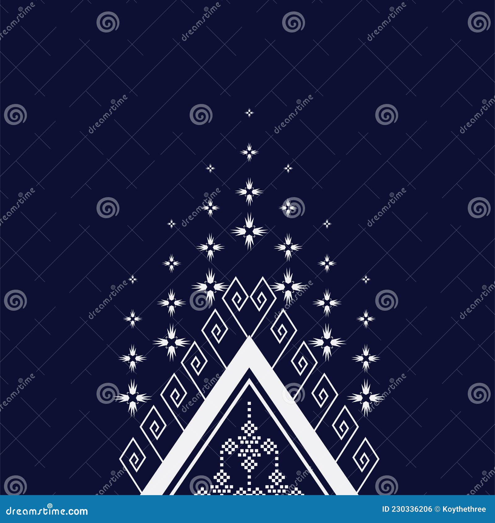 Black and White Geometric Ethnic Pattern Traditional Design Pattern ...