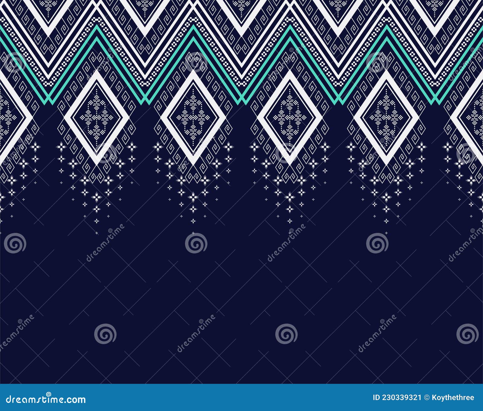 Black and White Geometric Ethnic Pattern Traditional Design Pattern ...