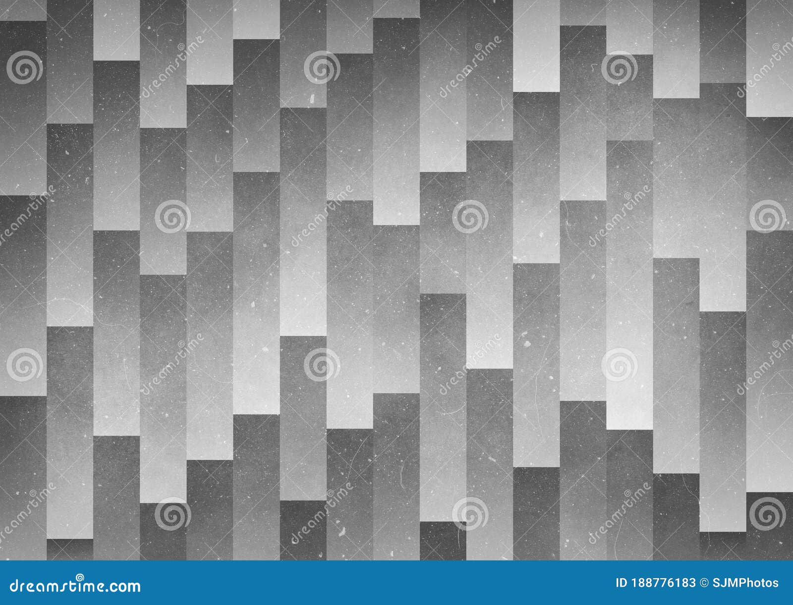 A Black and White Geometric Graphic Illustration of Rectangular Columns ...