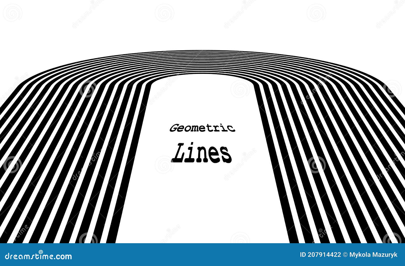 Black and White Geometric Lines Abstract Background Stock Vector ...
