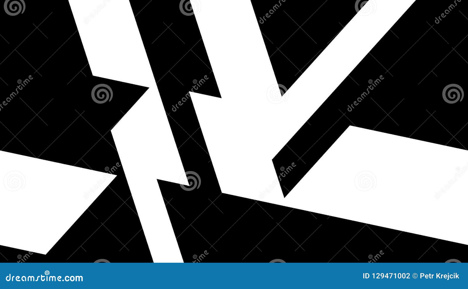 Black and White Geometric Pattern Loop Stock Footage - Video of pattern ...