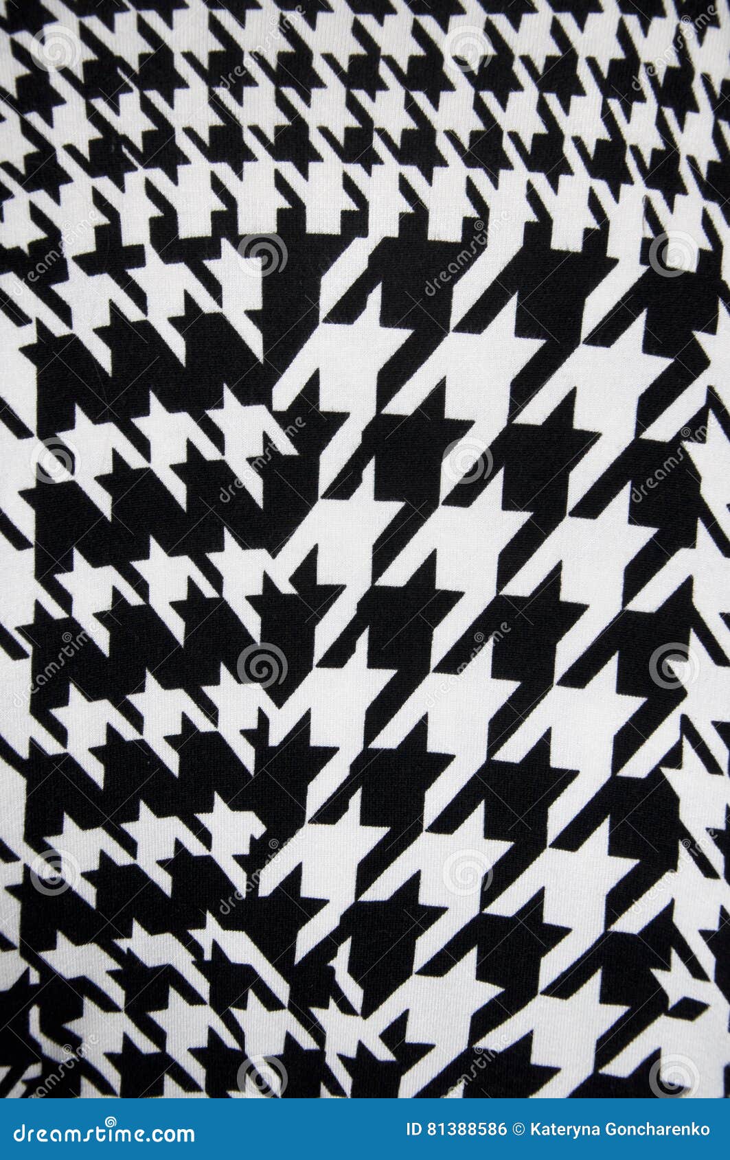 Black and White Geometric Pattern Textile Stock Photo - Image of ...