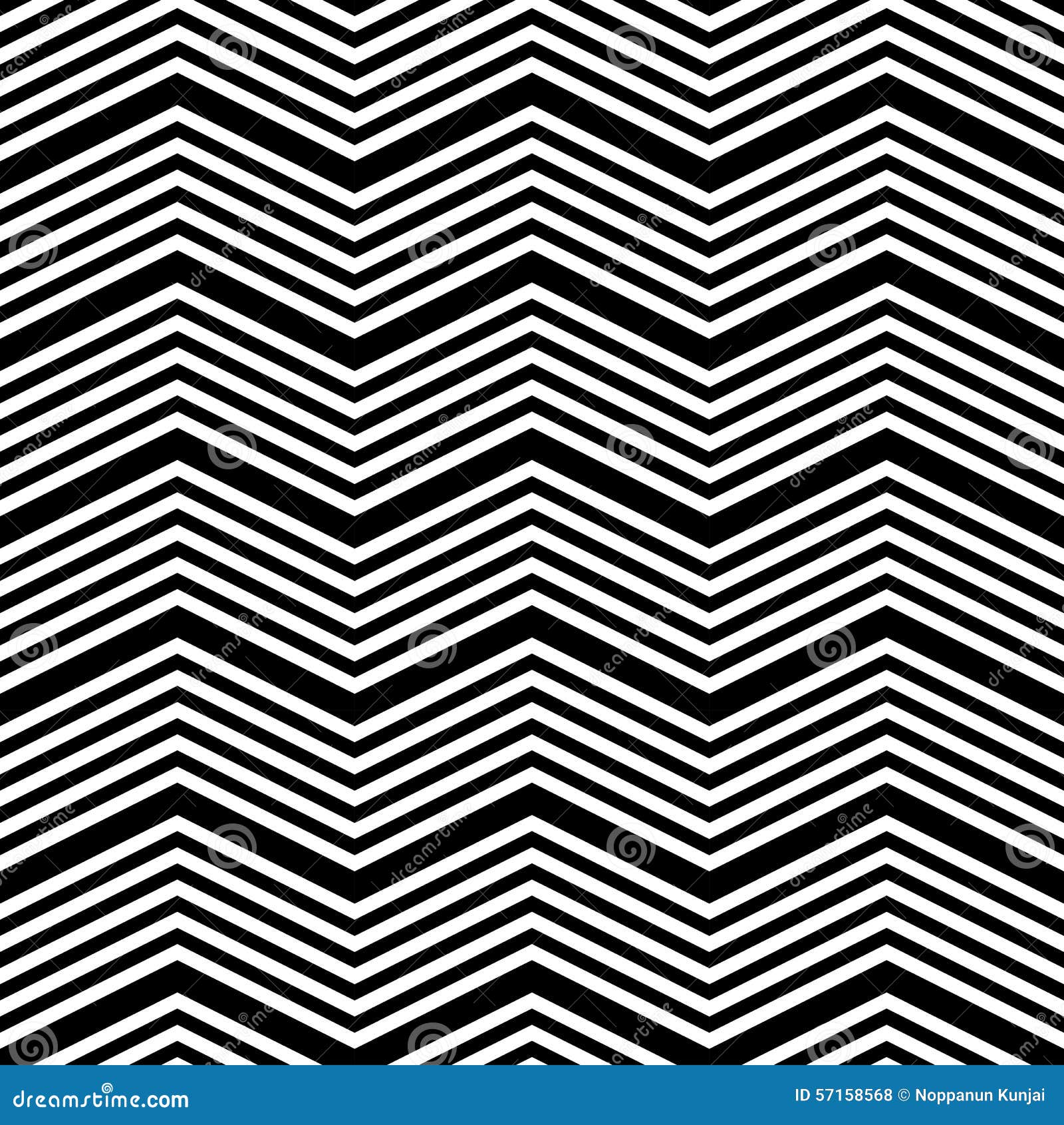 Black and White Geometric Seamless Pattern Stock Vector - Illustration ...