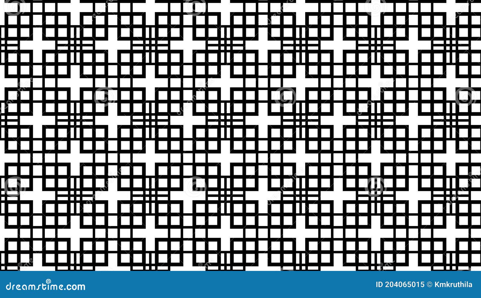 Black and White Geometric Square Pattern Background Stock Illustration ...