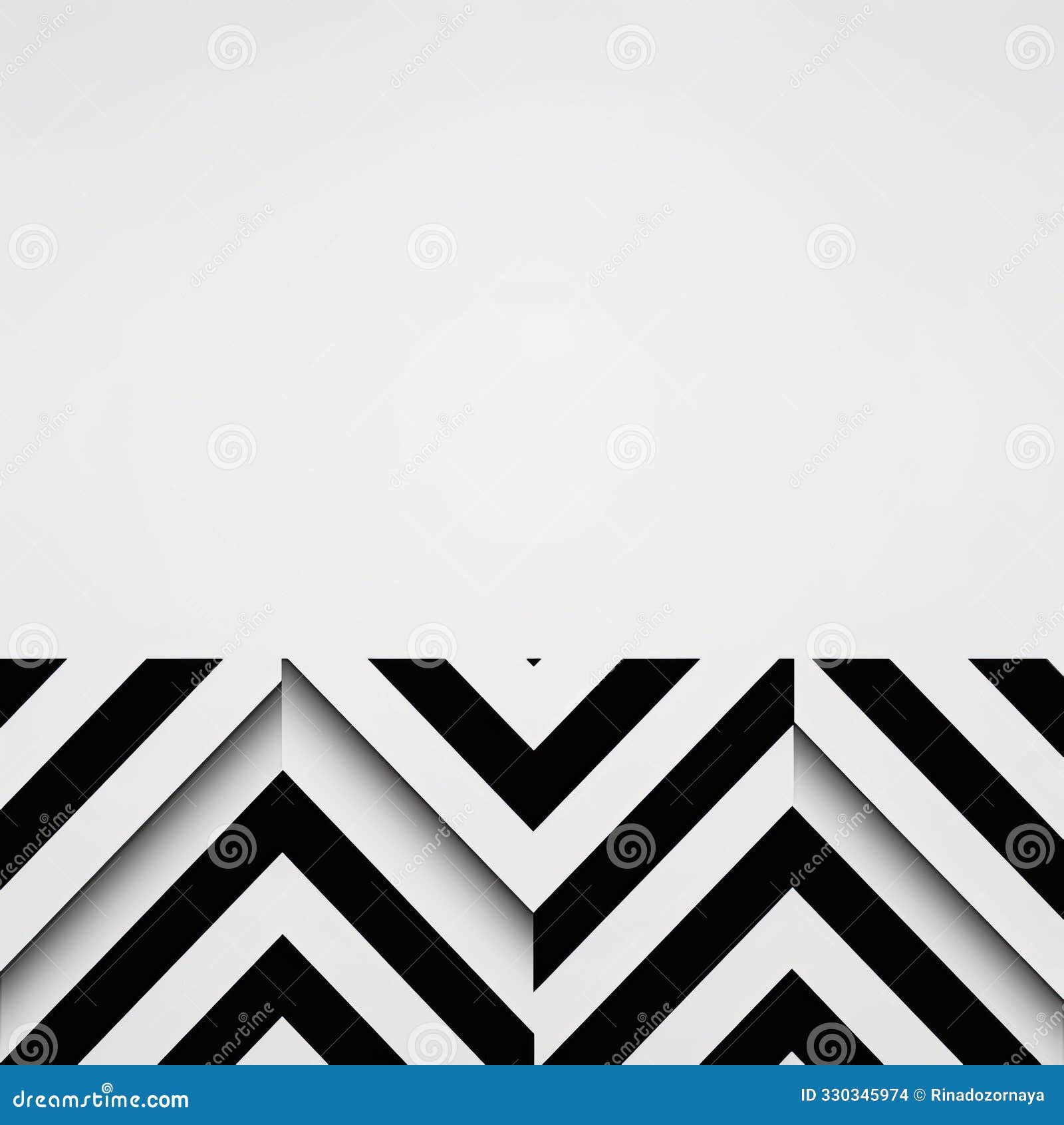 Black and White Geometric Zigzag Shapes Stock Illustration ...