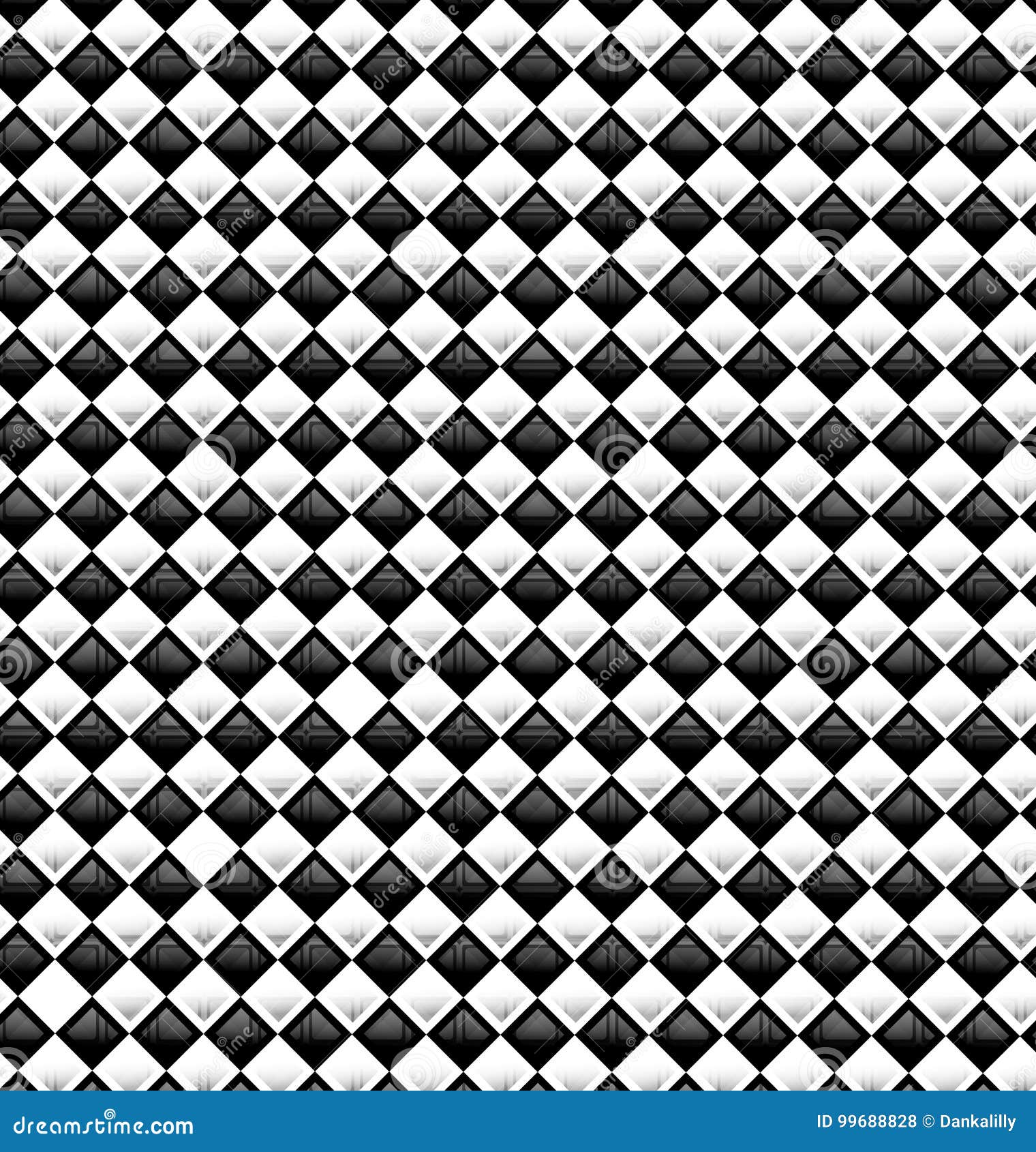 Black and White Glossy Blocks Stock Vector - Illustration of ornament ...