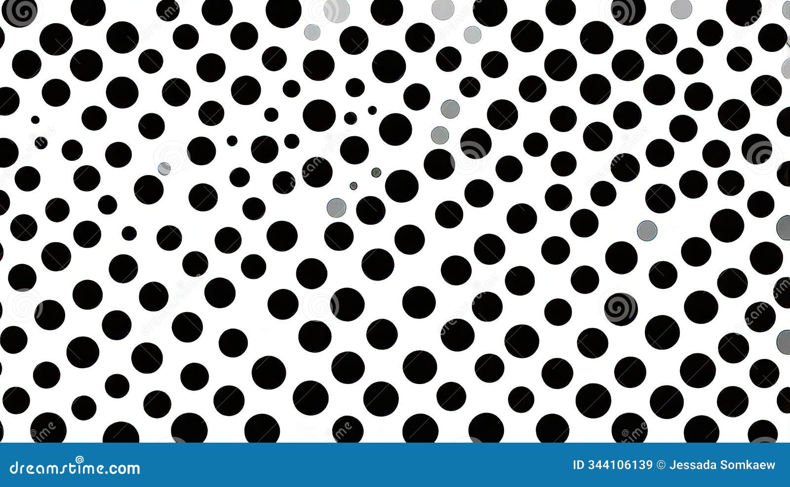Black and White Gradient Dot Pattern Design, Perfect for Backgrounds ...
