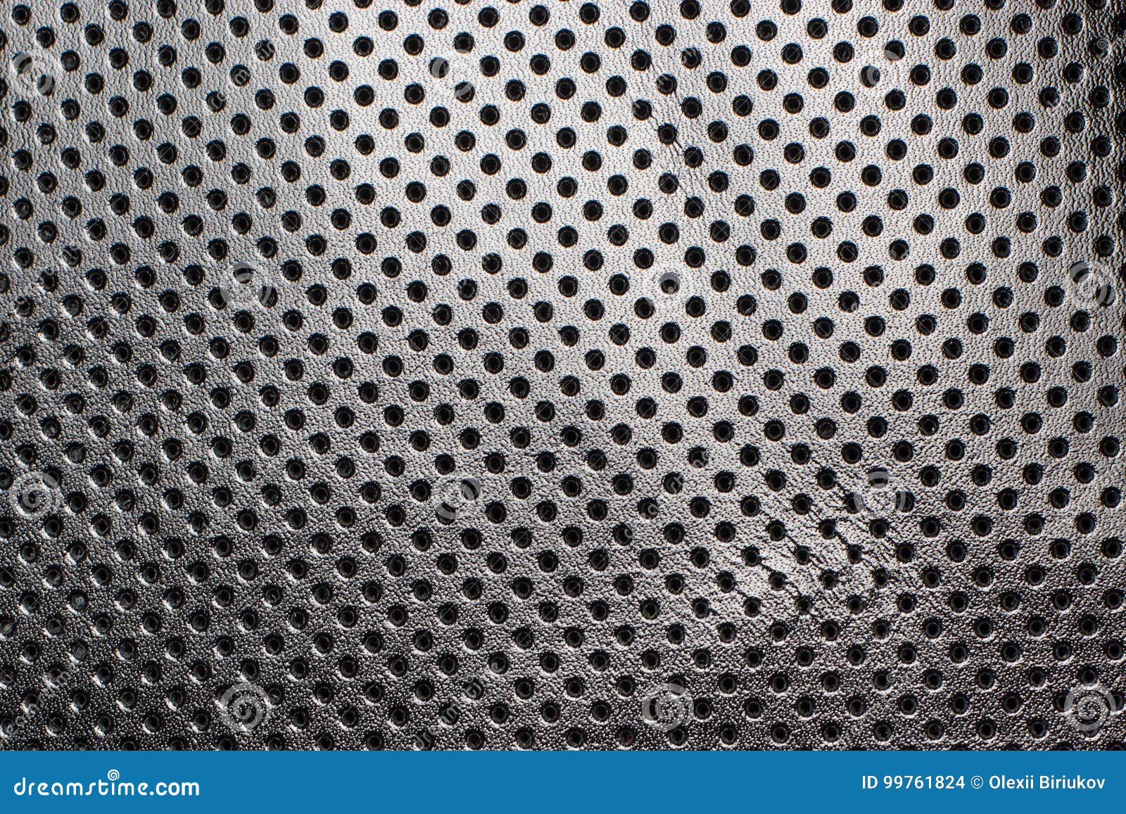 Black and White Gradient Perforated Leather Texture Background Stock ...