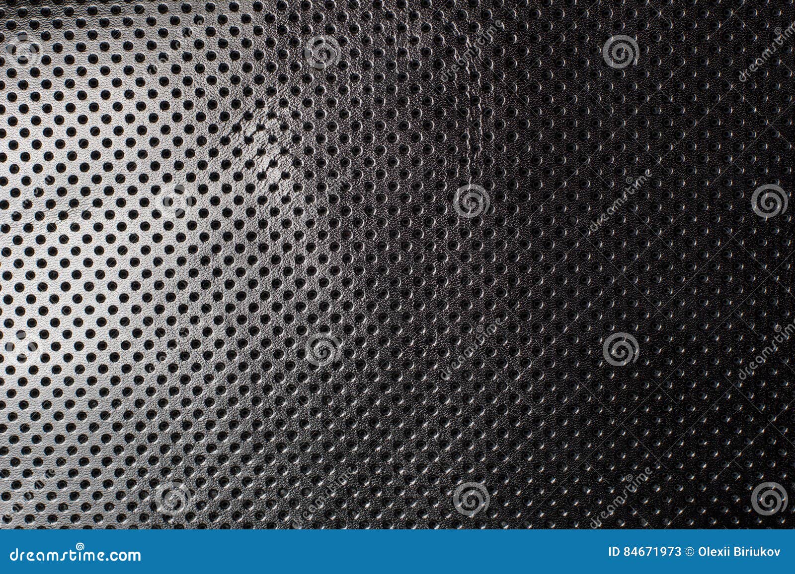 Black and White Gradient Perforated Leather Texture Background Stock ...