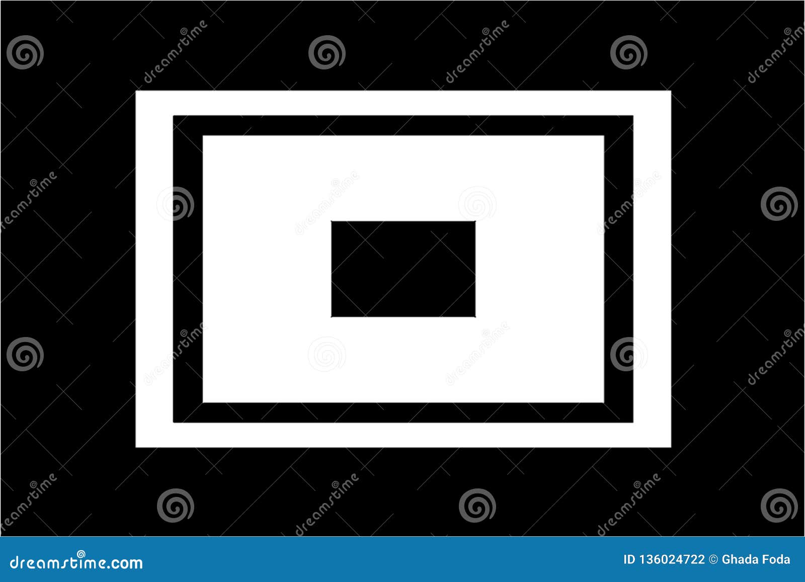 Rectangle Gradient Background Stock Illustration - Illustration of ...
