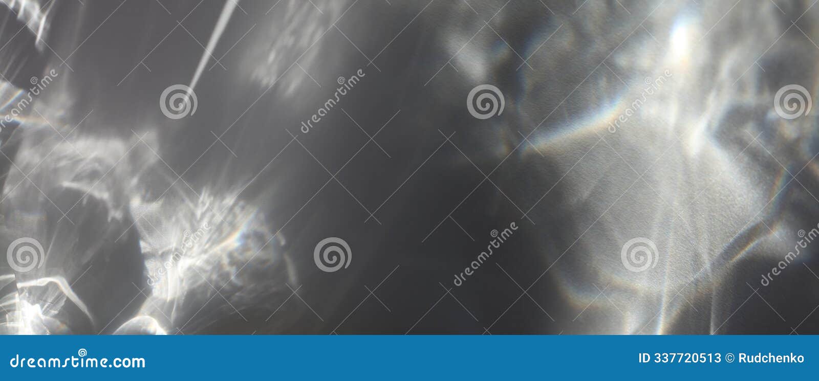 Black and White Grain Blur Texture Wall with Rainbow Refraction. Light ...