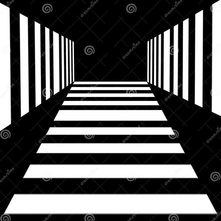 Black and White Graphic Design. Rows of Parallel Lines Stock ...