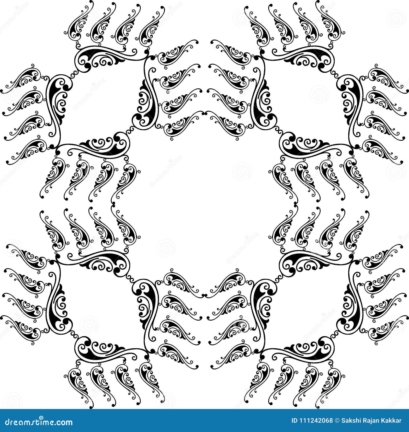 Black and White Repeat Pattern and Vector Image Stock Vector ...