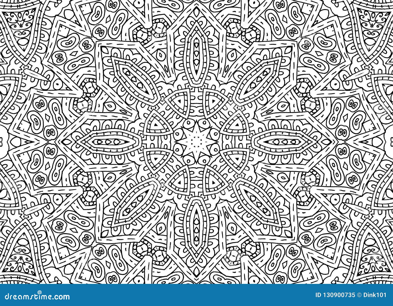 Black and White Abstract Outline Concentric Pattern Stock Illustration ... Black and White Abstract Outline Concentric Pattern Stock Illustration ...