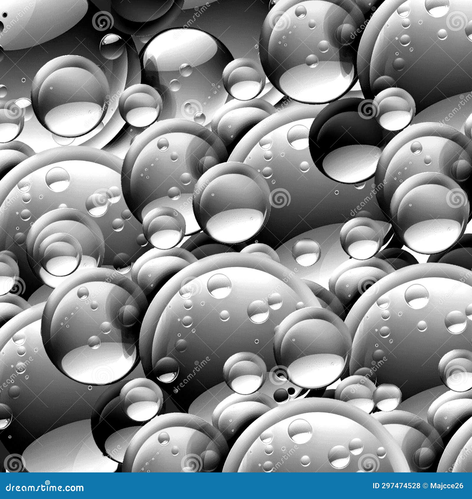 Grey Bubbles Background Stock Photography | CartoonDealer.com #162331172