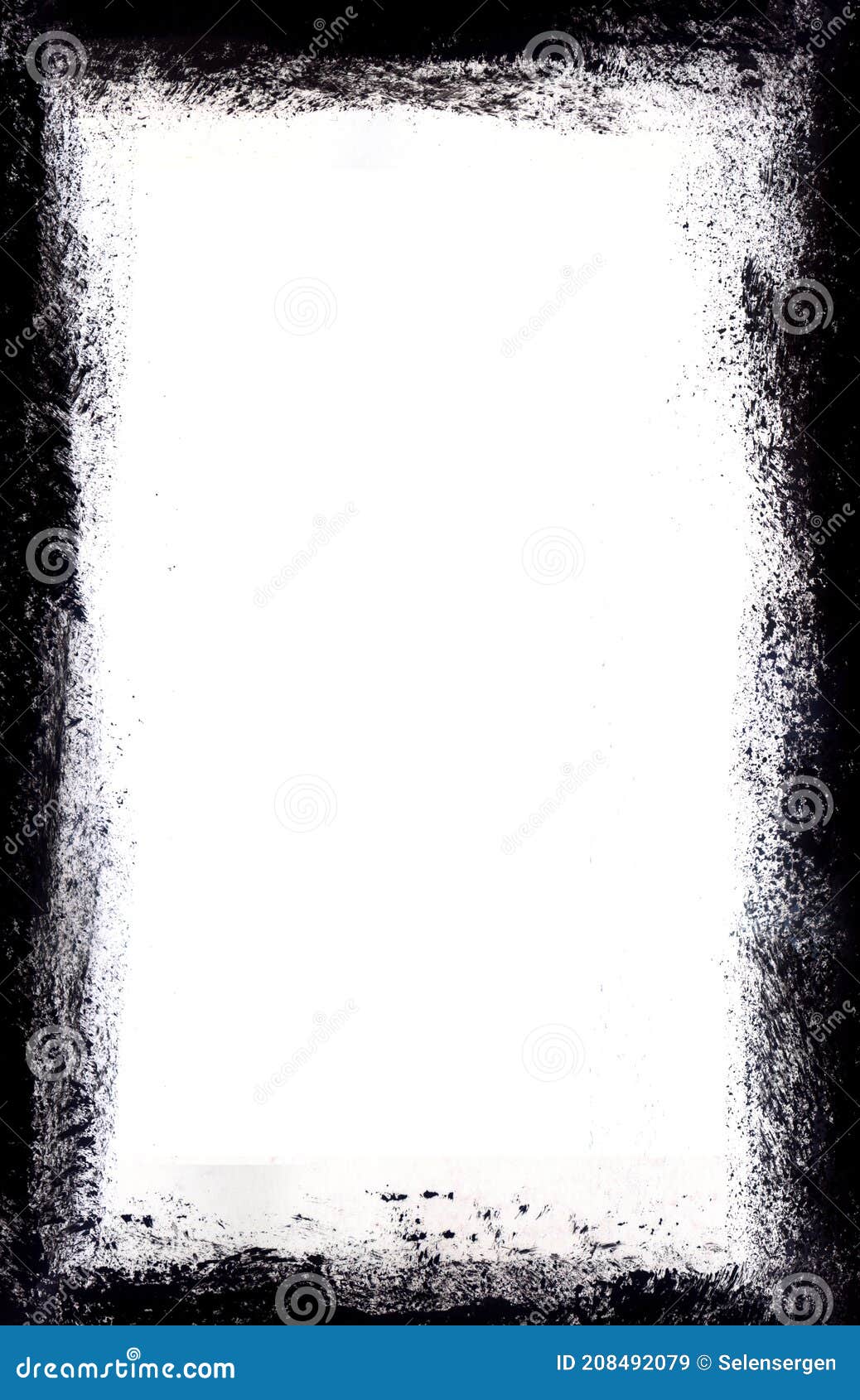 Grunge Border Black stock illustration. Illustration of template ...