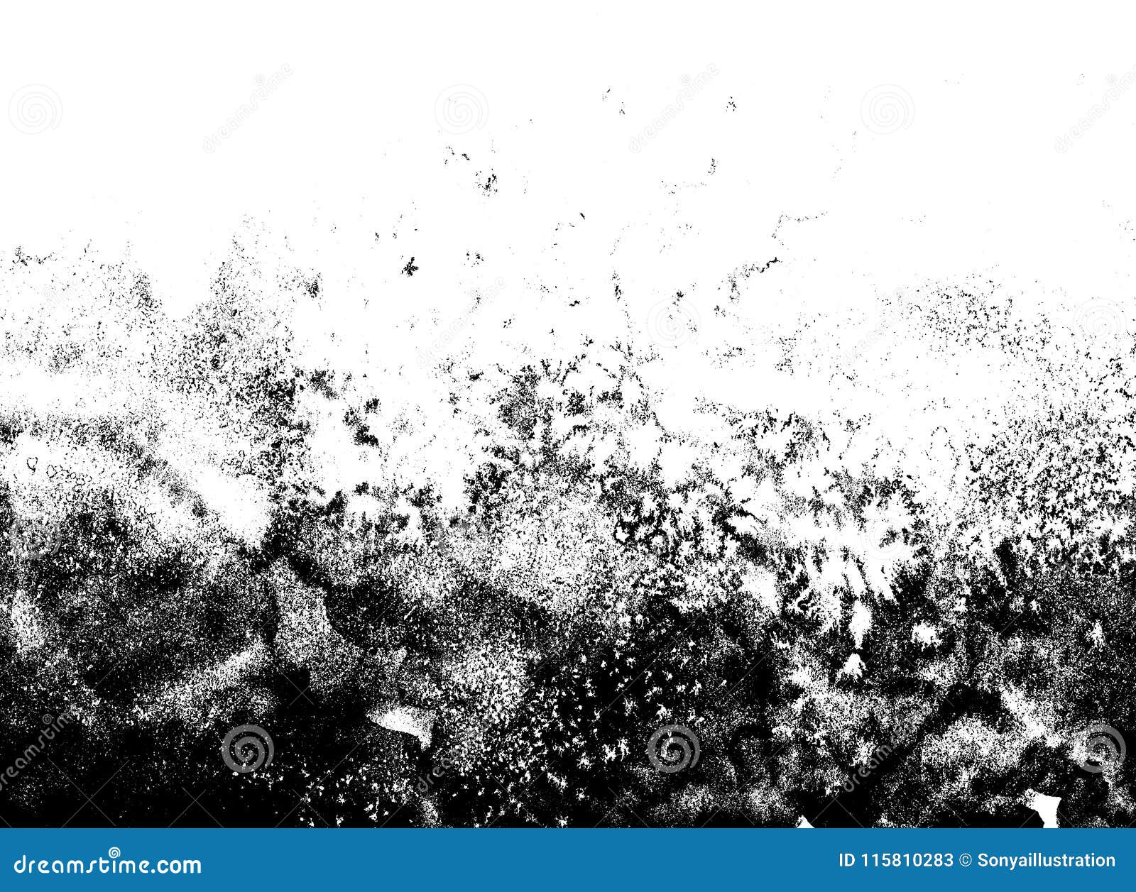 Grunge Gradient Texture With Paint Smudges Cartoon Vector ...
