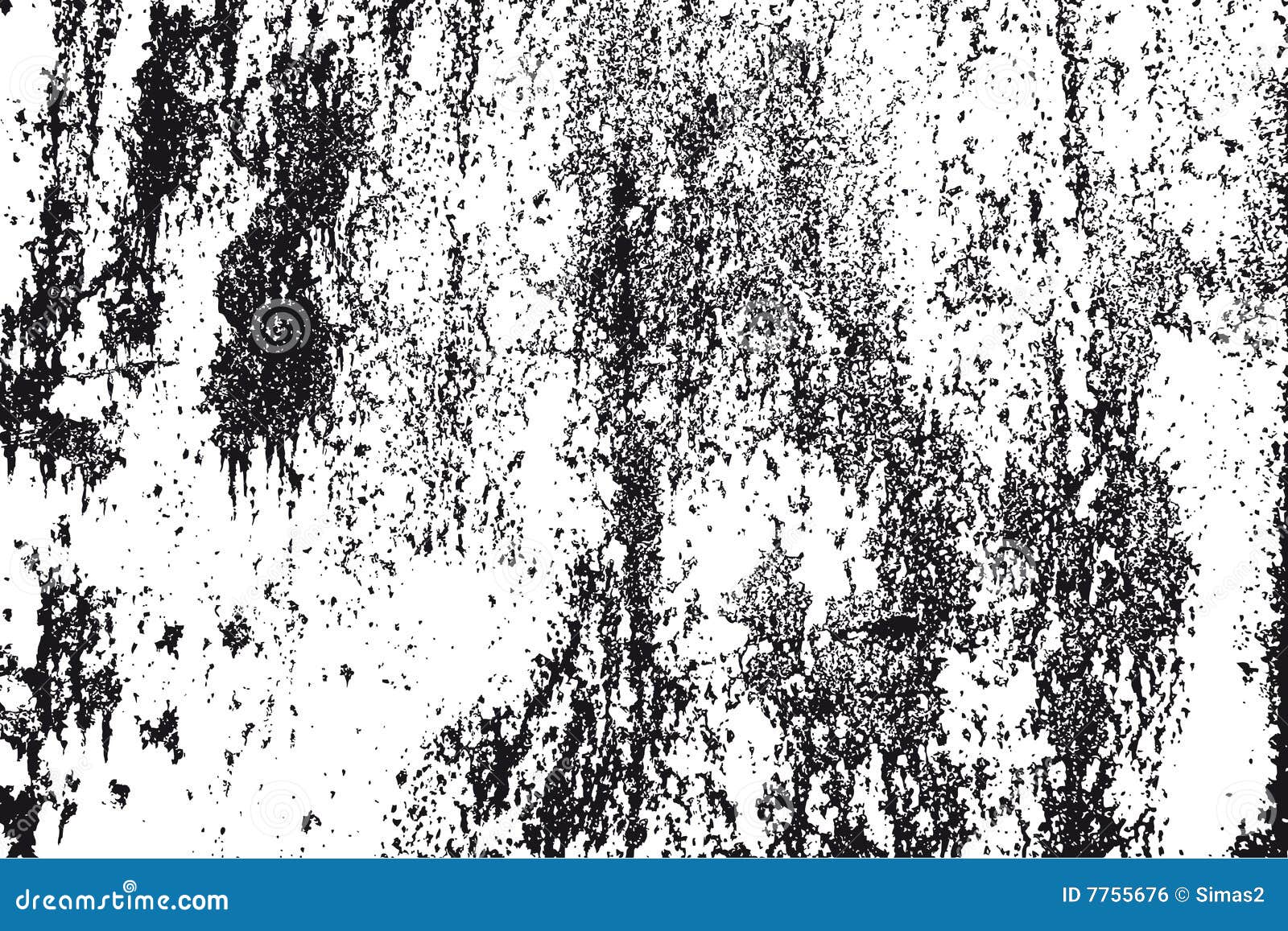 Black and White Grunge Texture Stock Vector - Illustration of messy ...