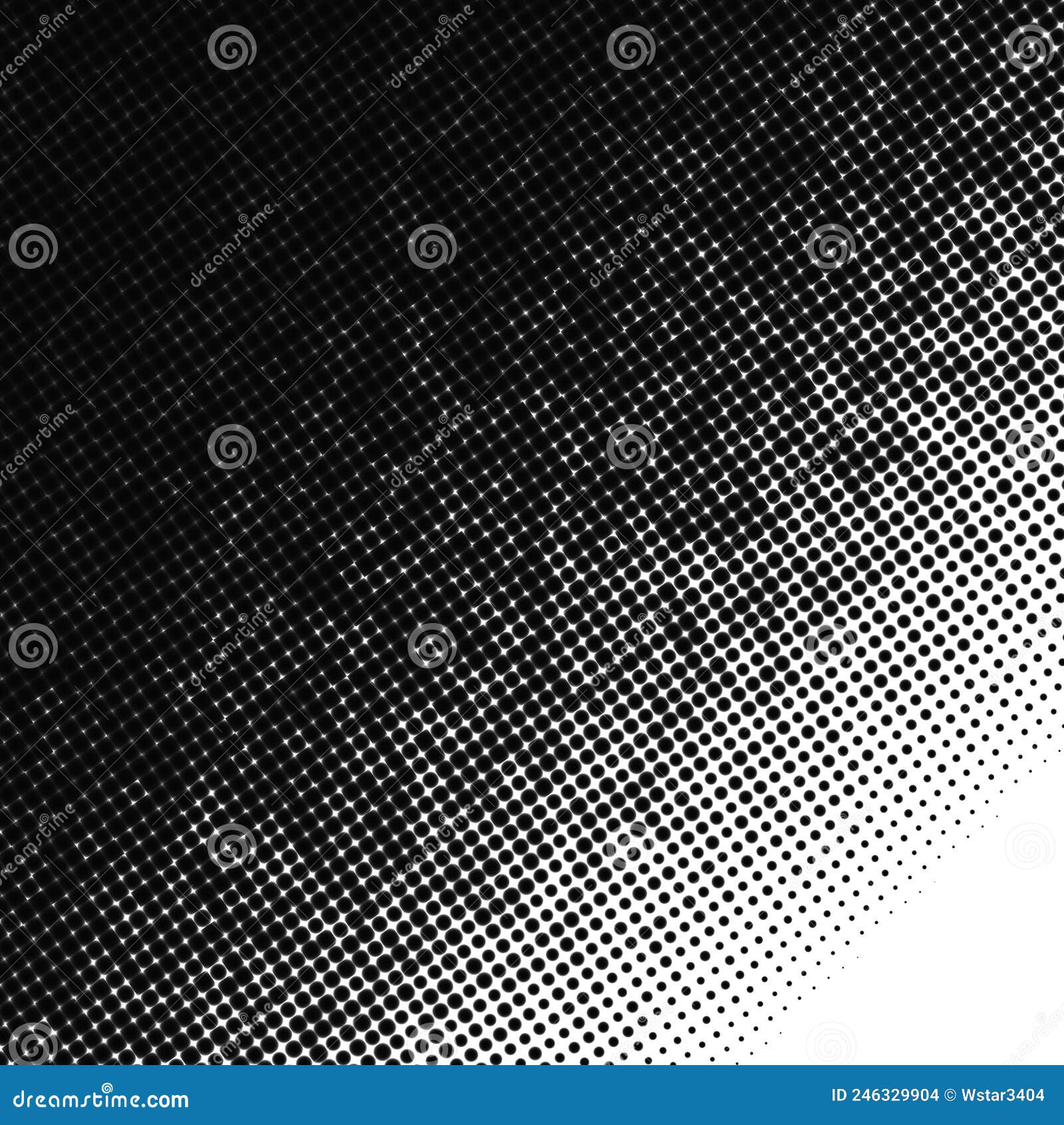 Black and White Halfdot Pattern Background 2 Stock Illustration ...