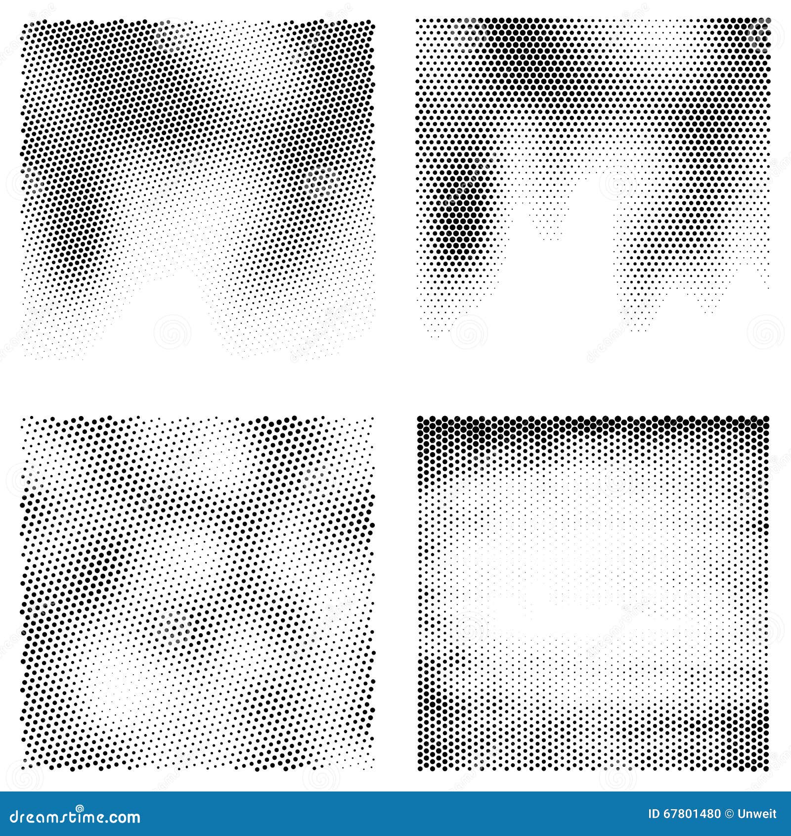 Black and White Halftone Backgrounds Stock Vector - Illustration of ...