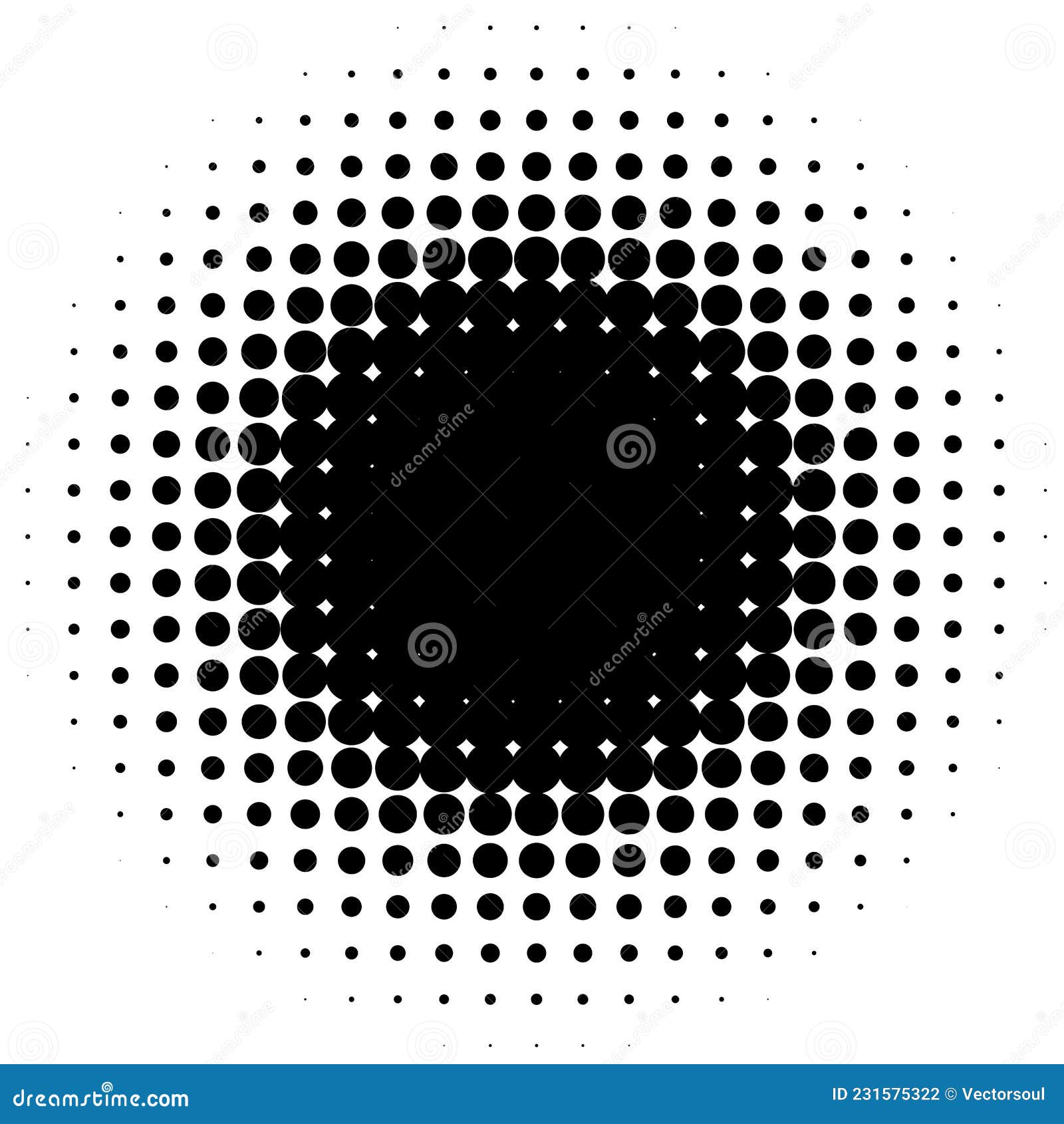 Black and White Halftone, Dotted, Circles Pattern, Background, Backdrop ...