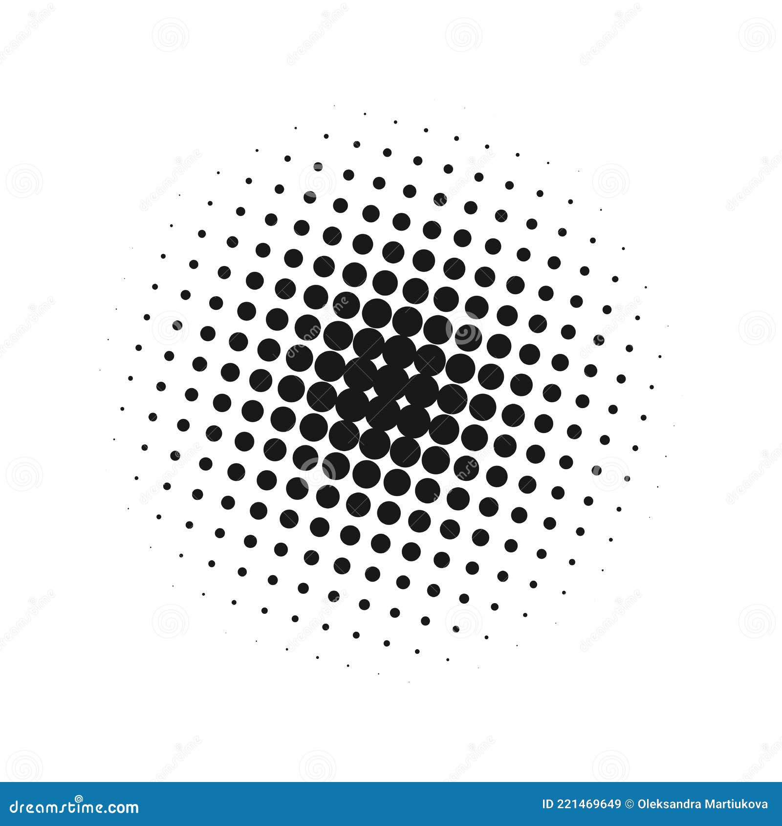 Abstract Dotty Background With 3d Shapes. Futuristic White Backgrounds ...