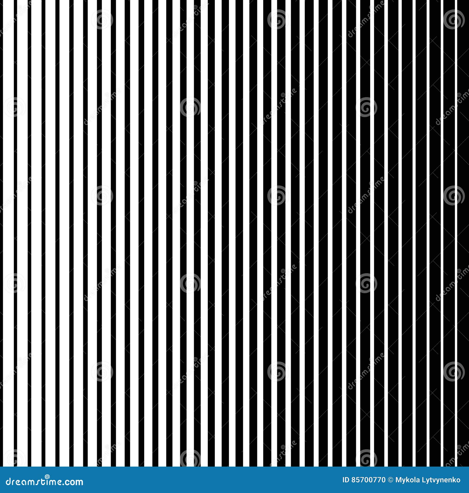 Black and White Halftone Vertical Stripes Pattern Stock Vector ...