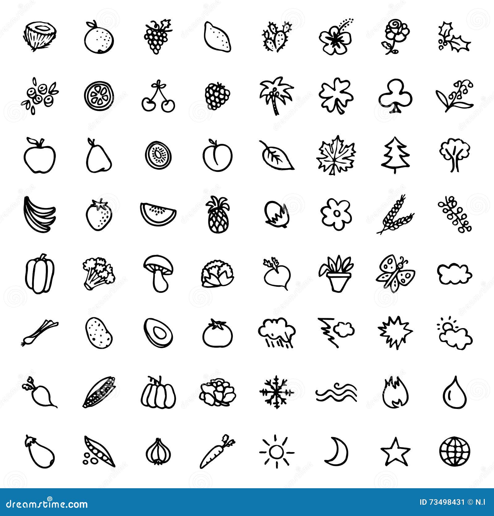 Set Of Icons For The Hand Hygiene Line. A Simple Minimal Icon. Personal ...