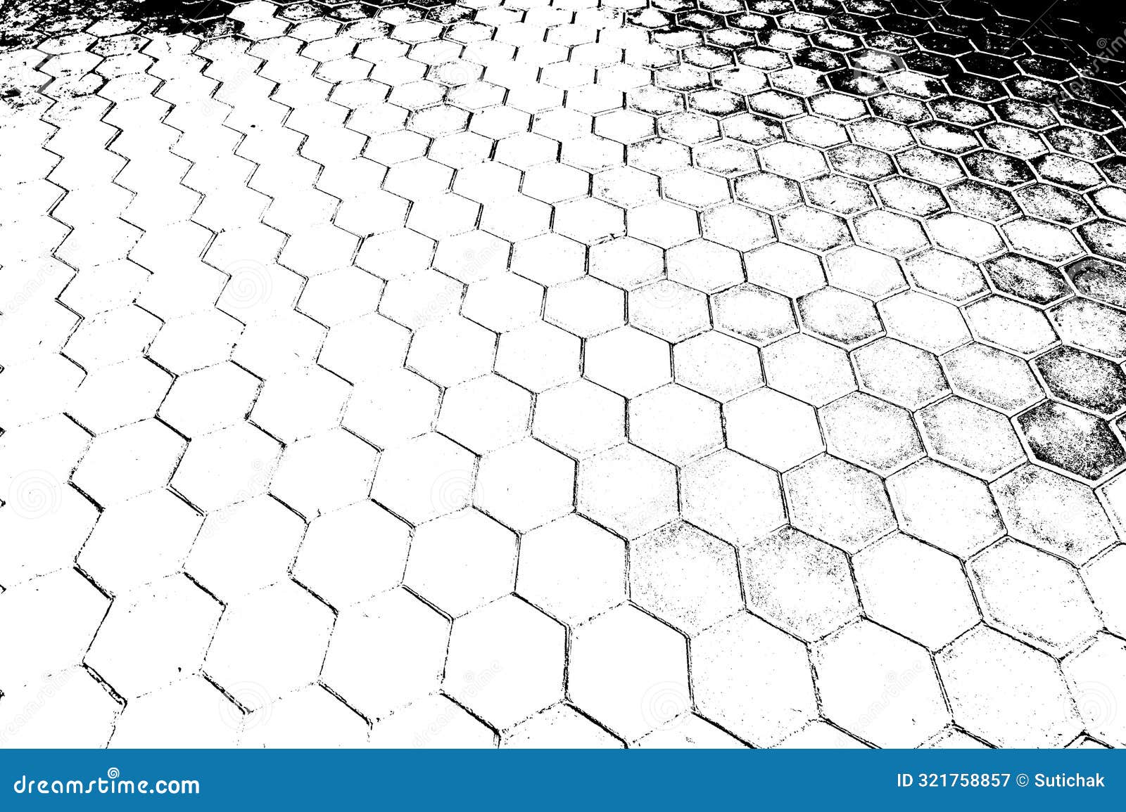 White Hexagon Tile Pattern With Marble Texture Royalty-Free Stock Image ...