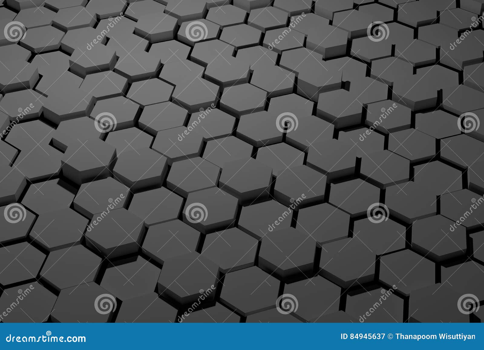 Hexagon Tile Background Template Vector Illustration | CartoonDealer ...