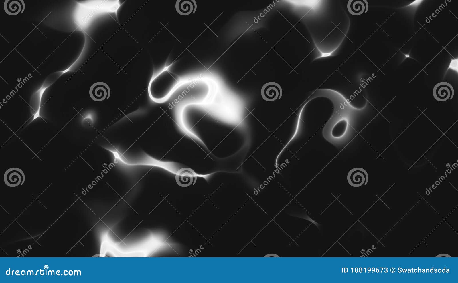 High Contrast Liquid Fractal Looping Background Stock Video - Video of ...