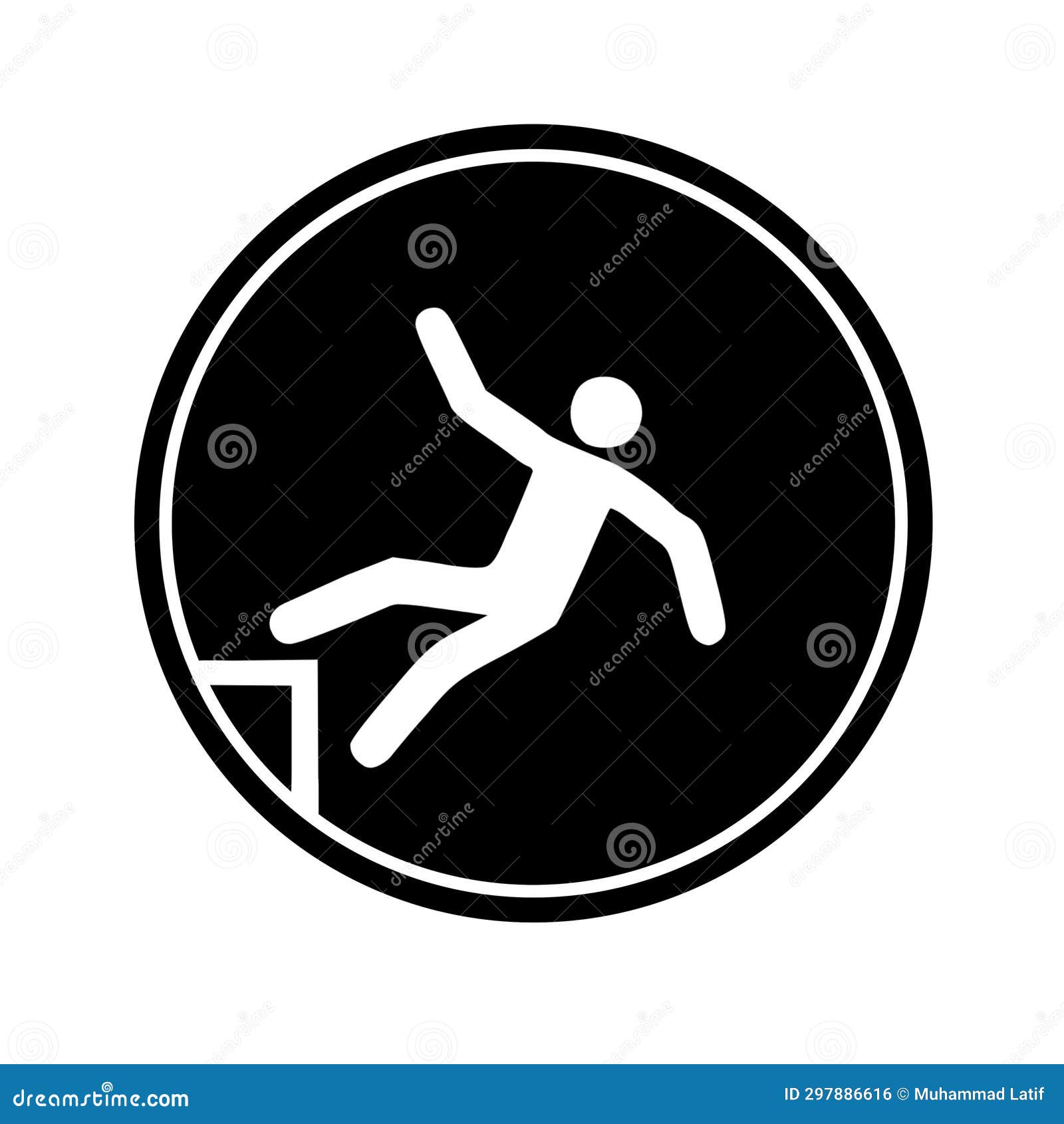 Human Falling Into Unknown Abstract Addiction Psychologic Concept With ...