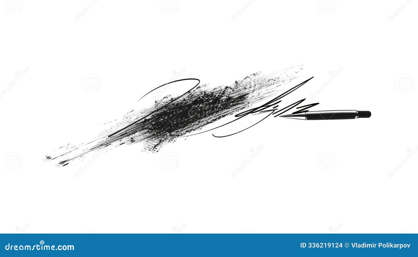 Black and White Illustration of a Brush, Simple yet Detailed Design ...