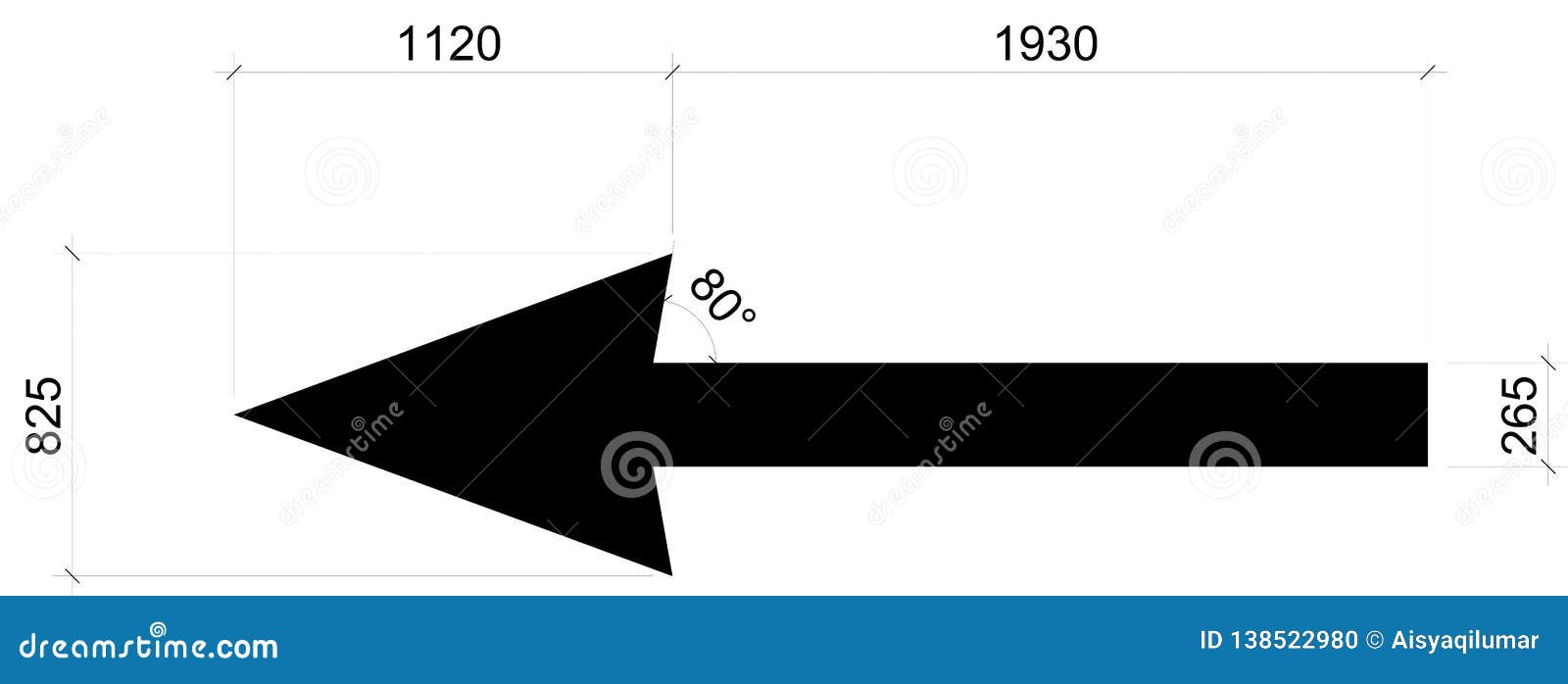 Illustration Image of Road Direction Arrow Stock Illustration ...
