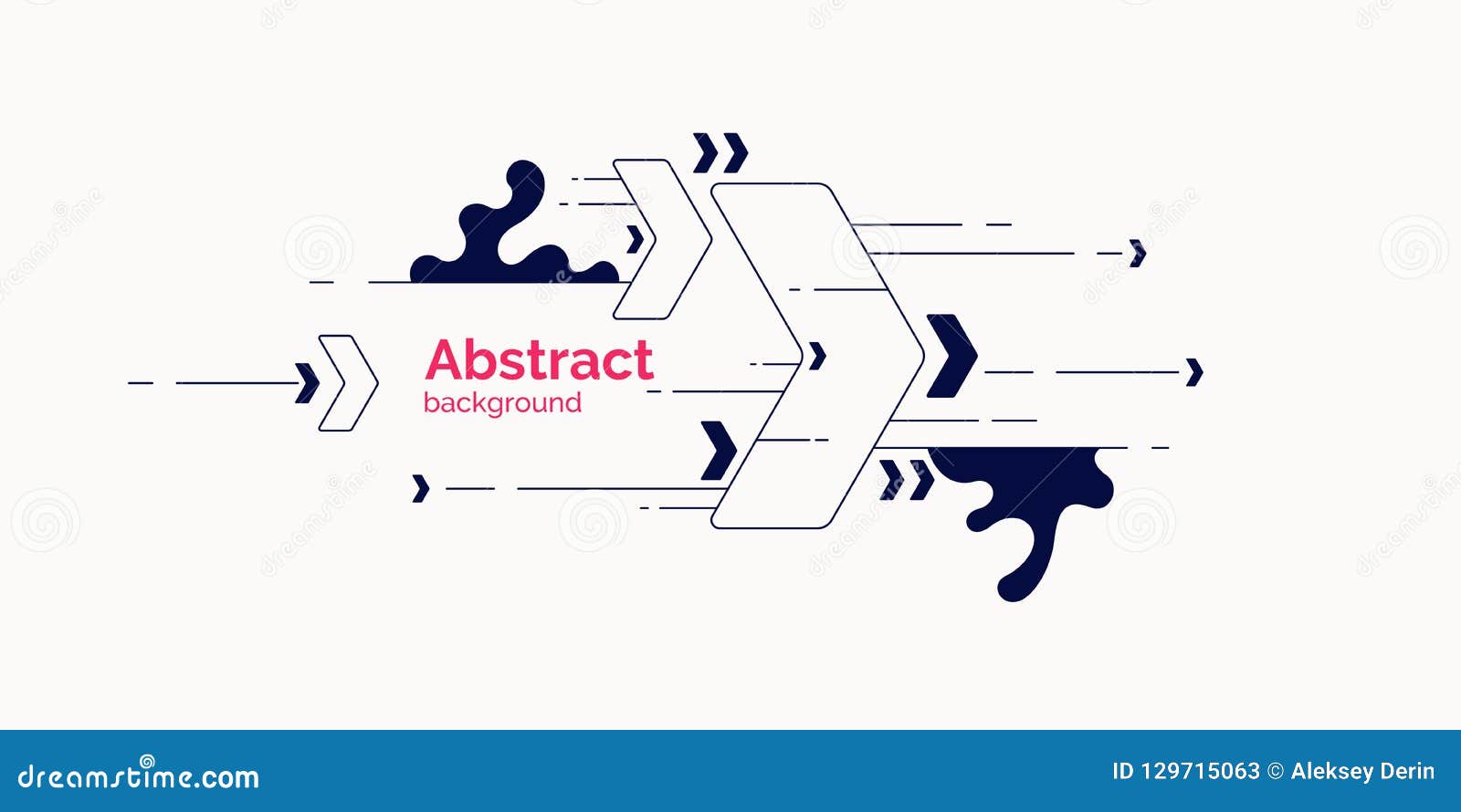 Black and White Illustration of Simple Repeating Shapes. Poster for the ...