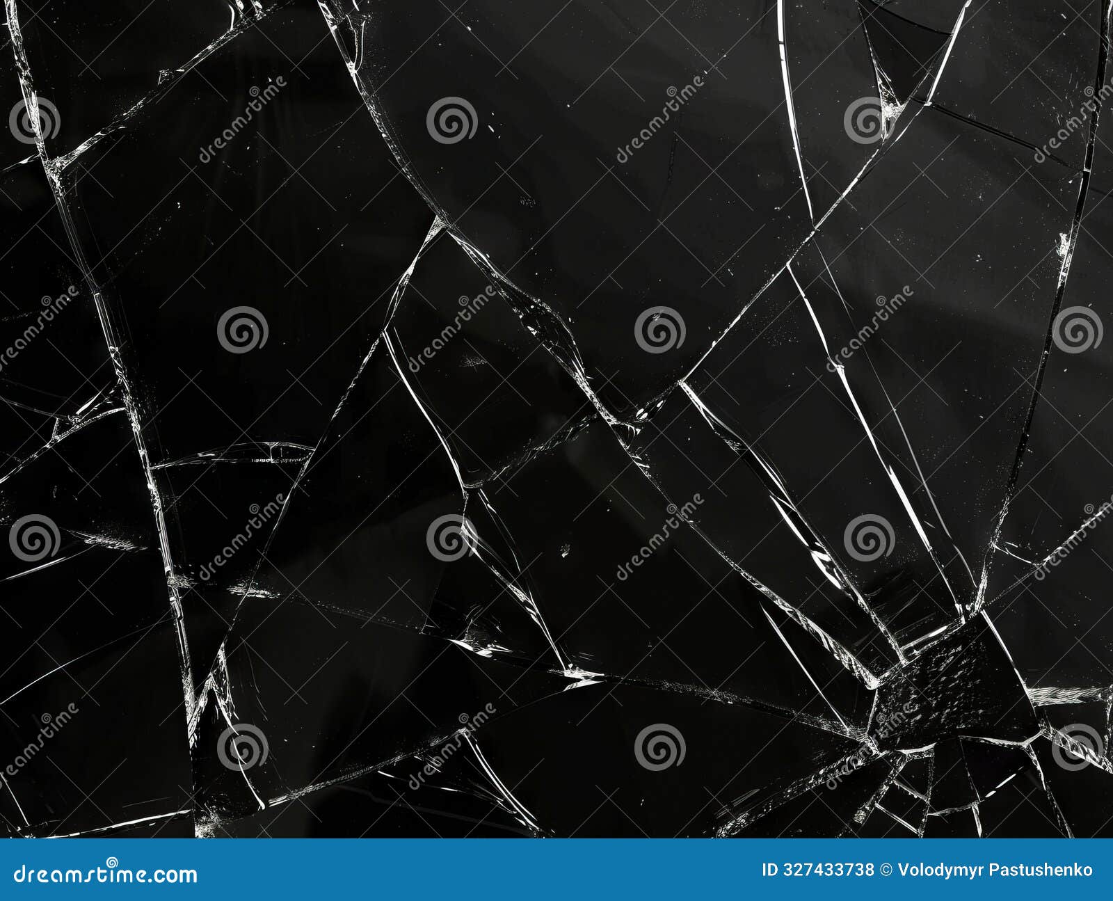 A Black and White Image of a Broken Glass Stock Photo - Image of nature ...