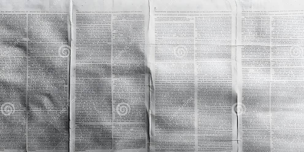 A Black and White Image of a Handwritten Document Stock Illustration ...