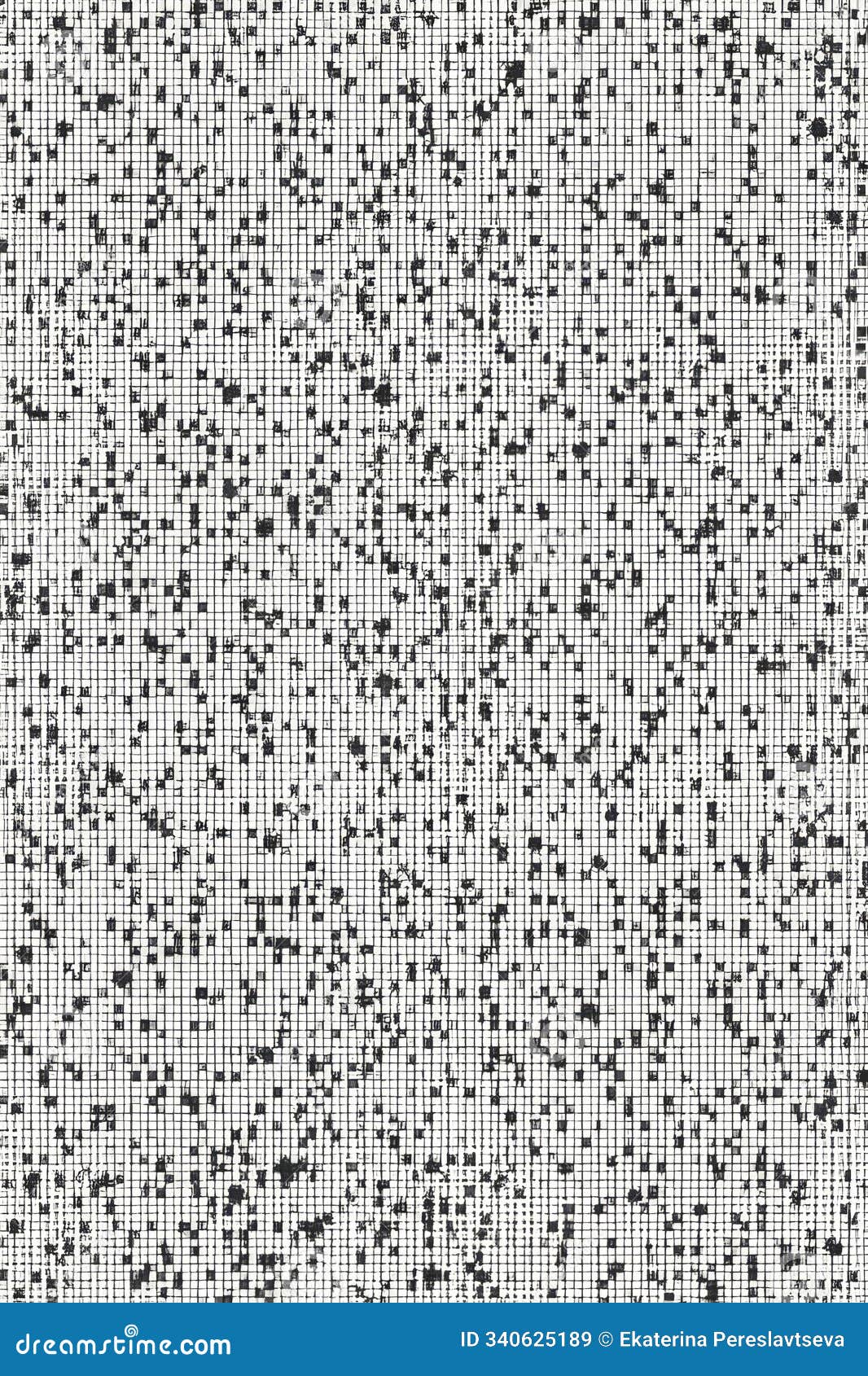 A Black and White Image with a Lot of Dots Stock Image - Image of ...