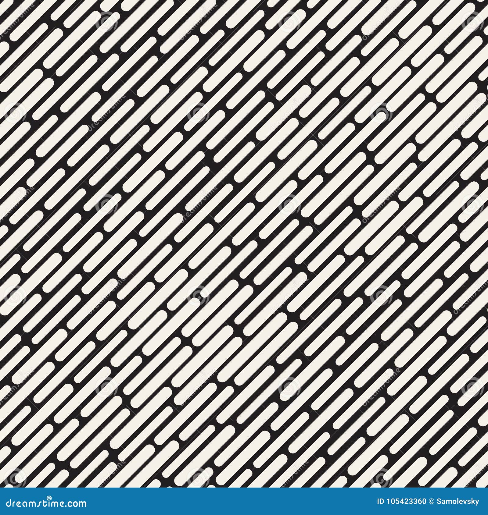Black and White Irregular Rounded Dashed Lines Pattern. Modern Abstract ... Black and White Irregular Rounded Dashed Lines Pattern. Modern Abstract ...